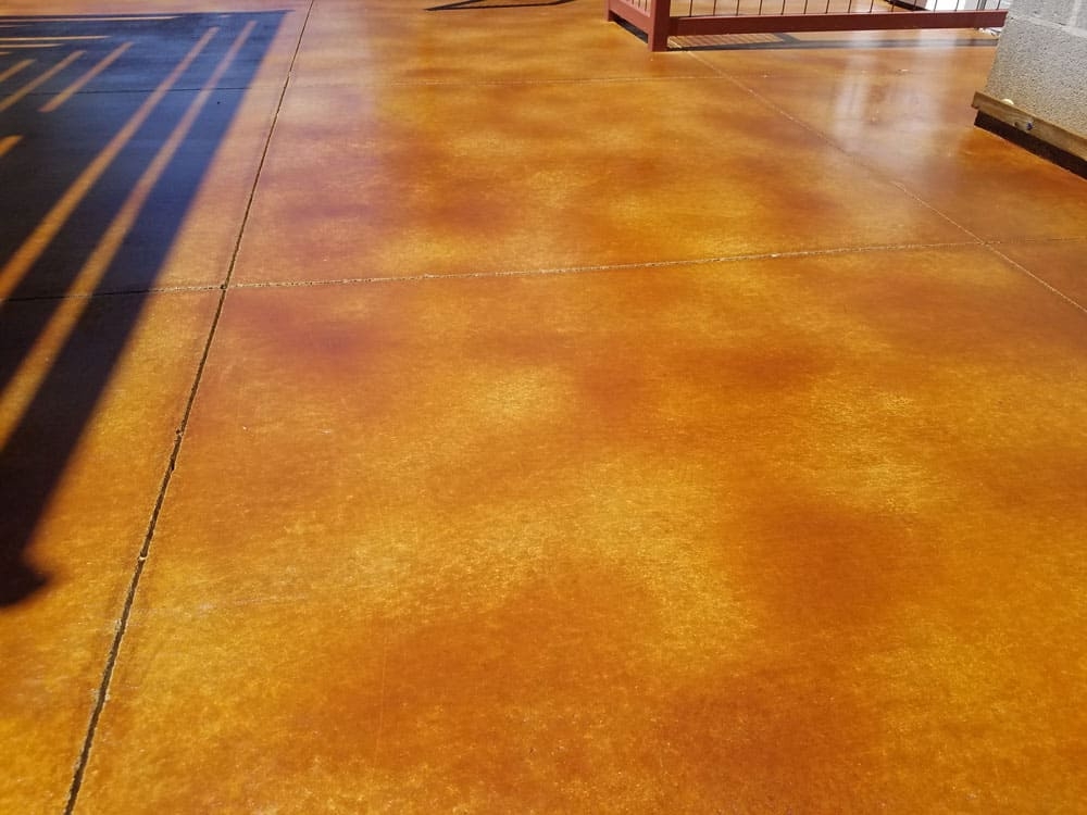 Acid Staining Concrete Contractor | Sledge Concrete Coatings | Phoenix